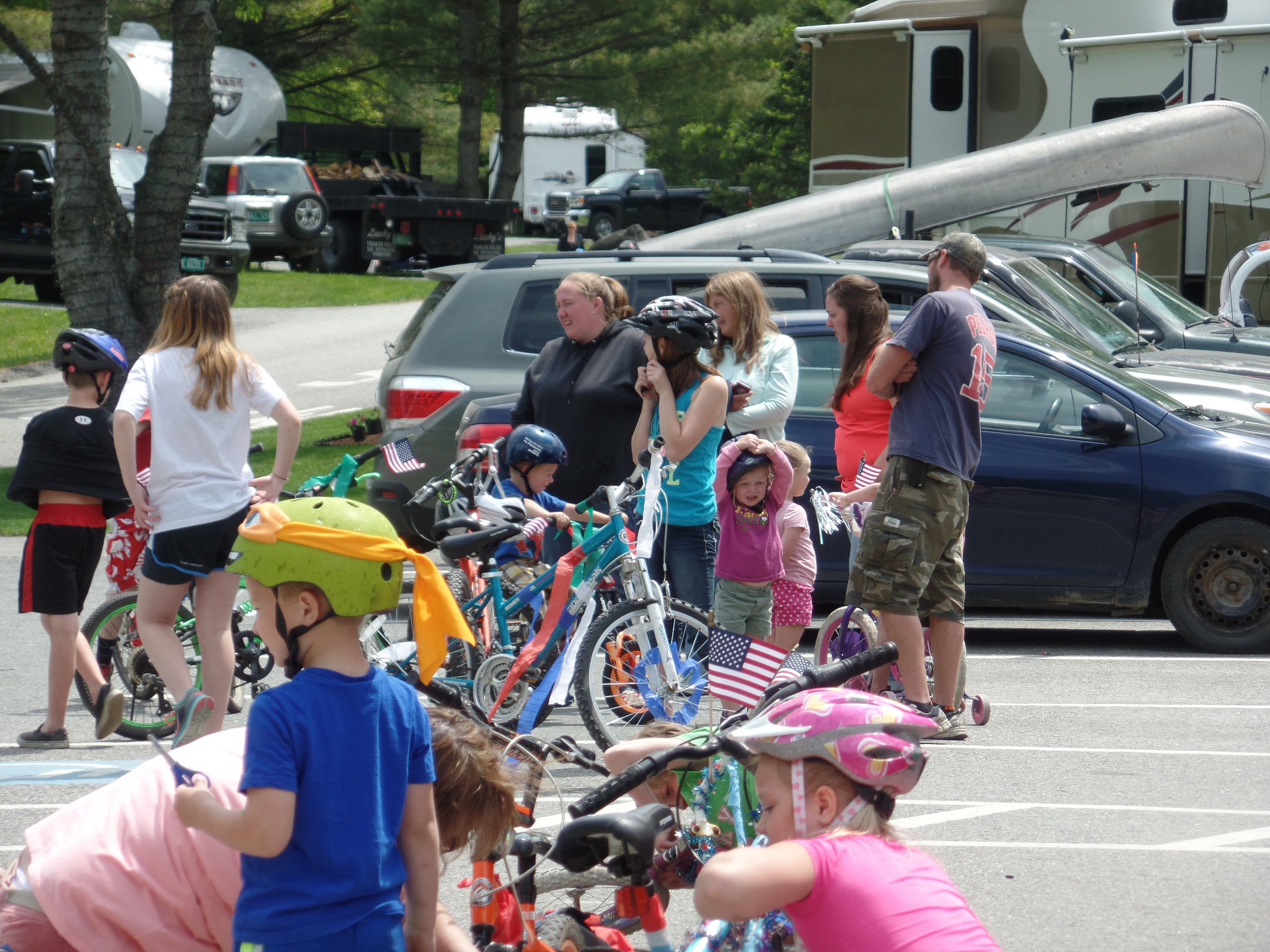 Opening Day Bike Ride - Sugar Ridge RV Park & Campground